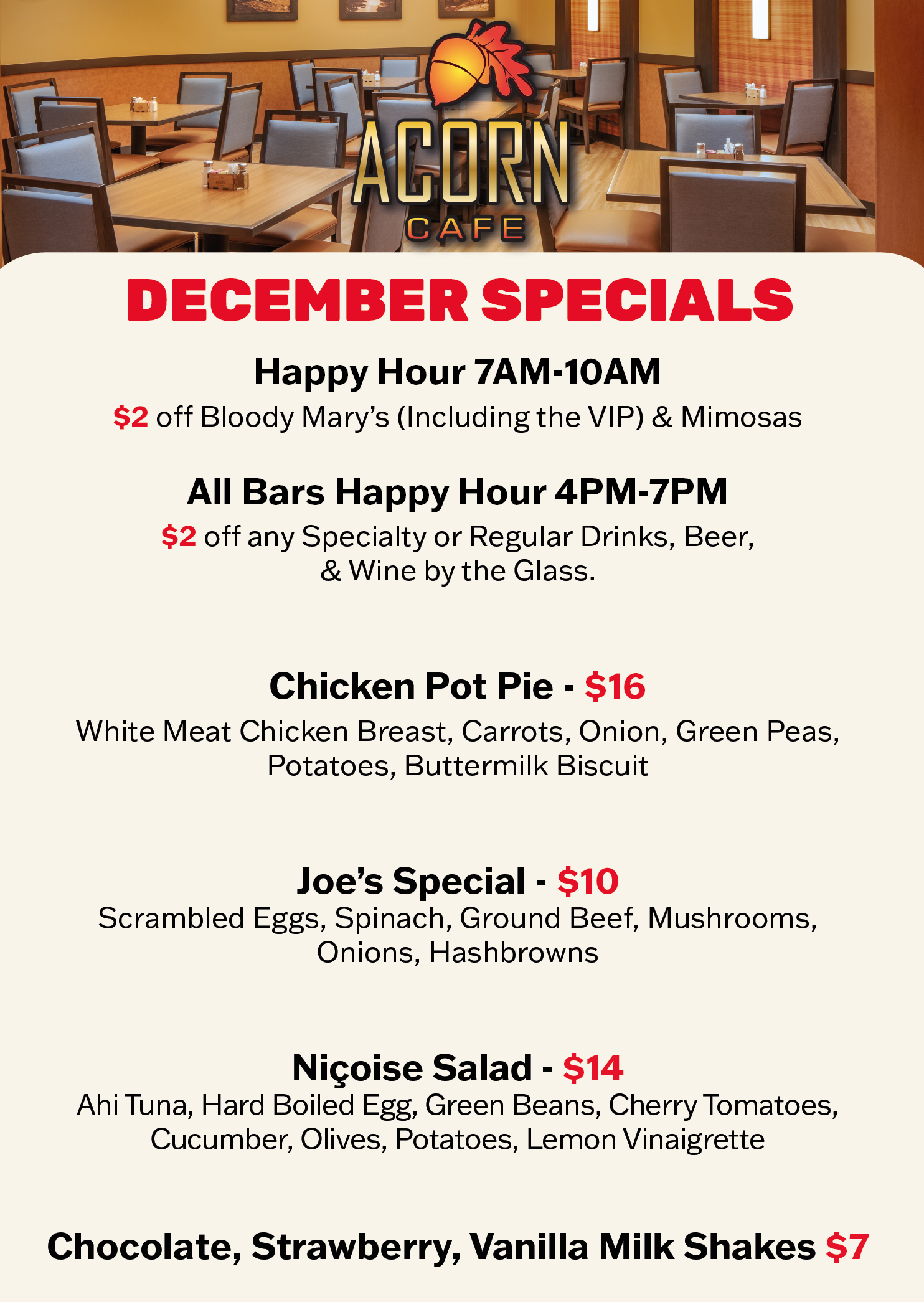 Acorn Cafe - Gold Country Casino