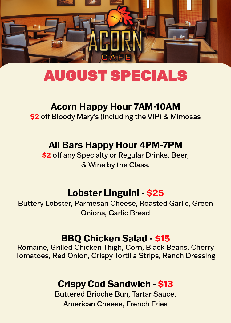 Acorn Café - Gold Country Casino